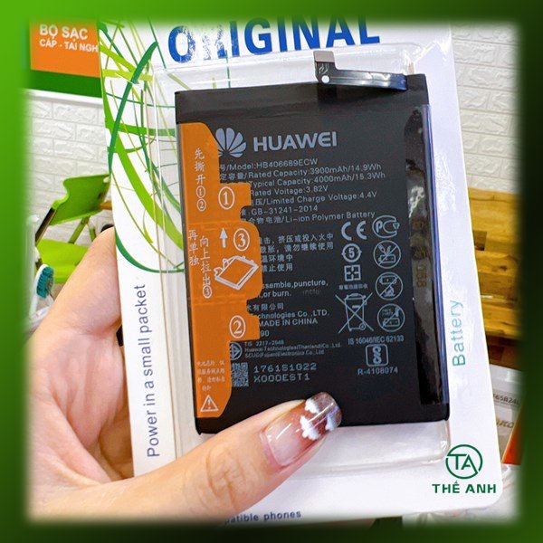 [ ẢNH THẬT ] Pin zin công ty HB406689ECW Huawei Y7 2019 / Y7 Pro 2019 ...