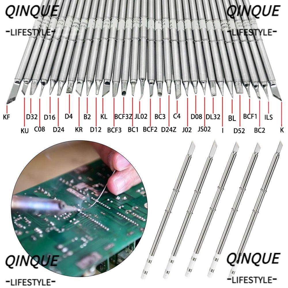 QinJue Đầu Mỏ Hàn Điện T12 Series KF J02 JL02 ILS BC1 BCF1 B D4 D16 C1 Cho Trạm Công Việc Fx951 ...