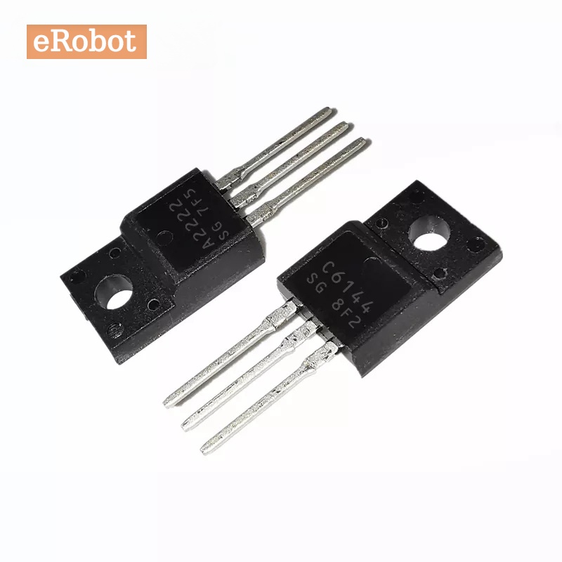 10 Chiếc Transistor Chính Hãng 2SA2222 2SC6144 TO220F A222 C6144 ...