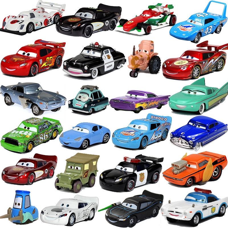 DISNEY Mô Hình Xe Hơi Cảnh Sát Pixar Cars 2 3 Tỉ Lệ 1: 55 Bằng Kim Loại ...