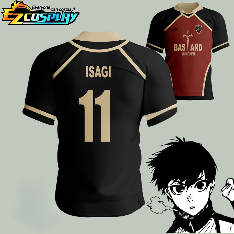 Bộ Đồ Thể Thao Hóa Trang Nhân Vật Anime Jersey Lock Kaiser Bastard ...