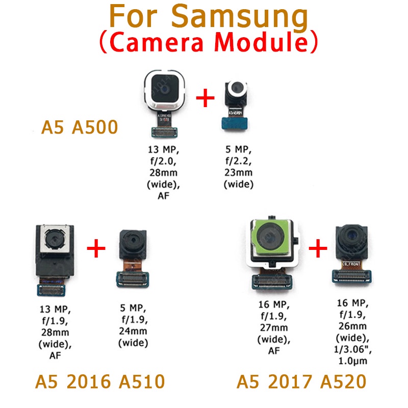 Camera Trước Chính Hãng Cho Samsung Galaxy A5 2016 2017 A500 A510 A520 ...