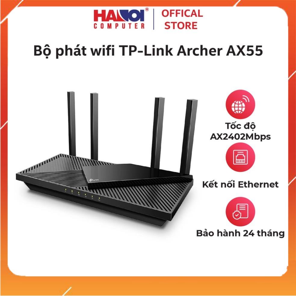 Bộ phát wifi TP-Link Archer AX55 độ trễ cực thấp | Shopee Việt Nam