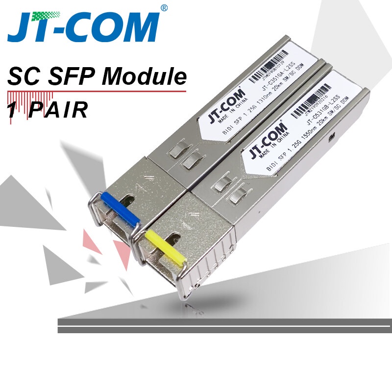 JT-COM 1.25G SFP Module 1 Cặp Mô Đun Thu Phát Tín Hiệu Gigabit SC SFP ...