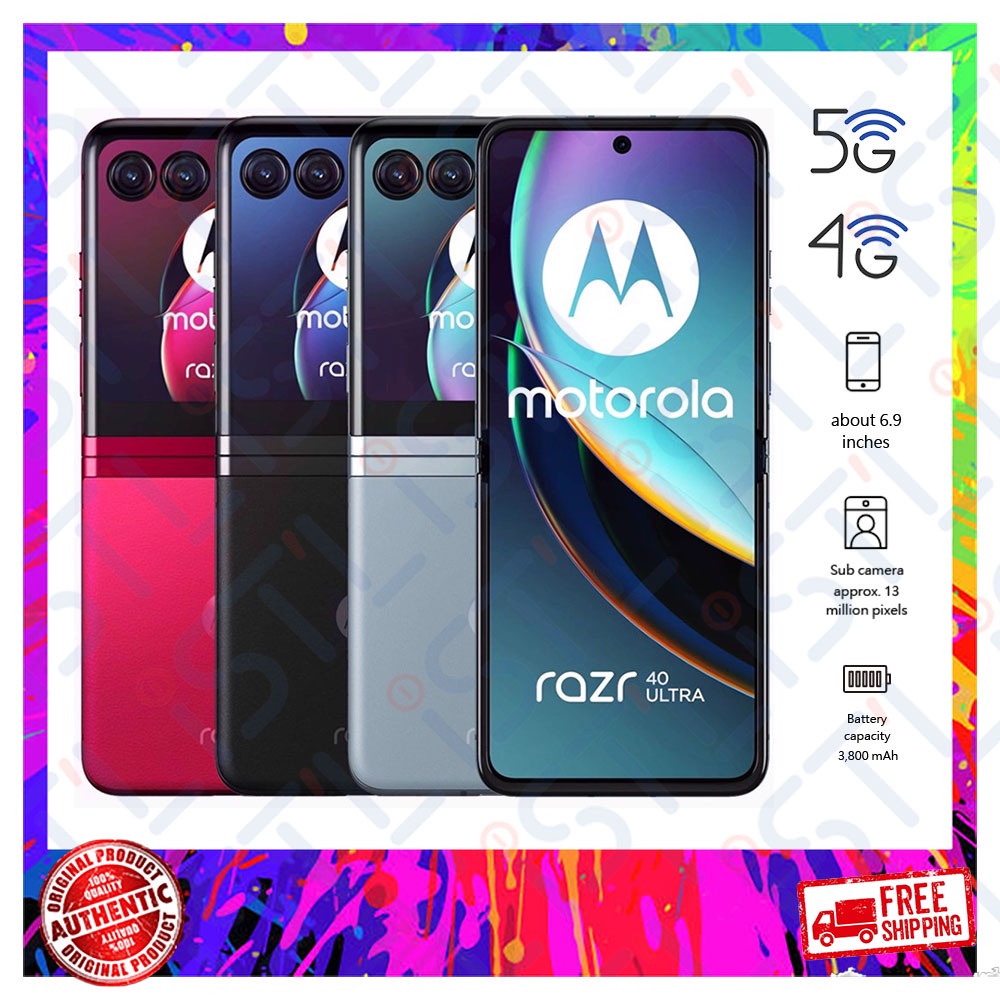 Motorola Razr 40 Ultra 5G Single Sim + Esim 12GB 512GB | Shopee Việt Nam