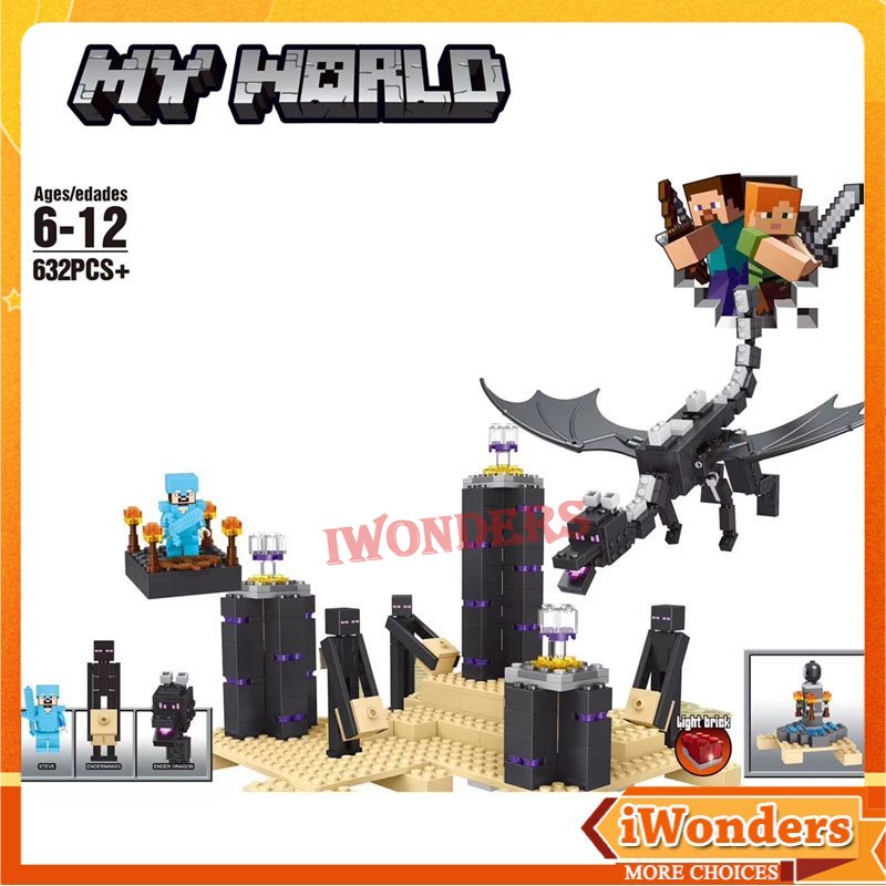Set 630 / 4 Mô Hình Lắp Ráp Minecraft 21117 21117 | Shopee Việt Nam