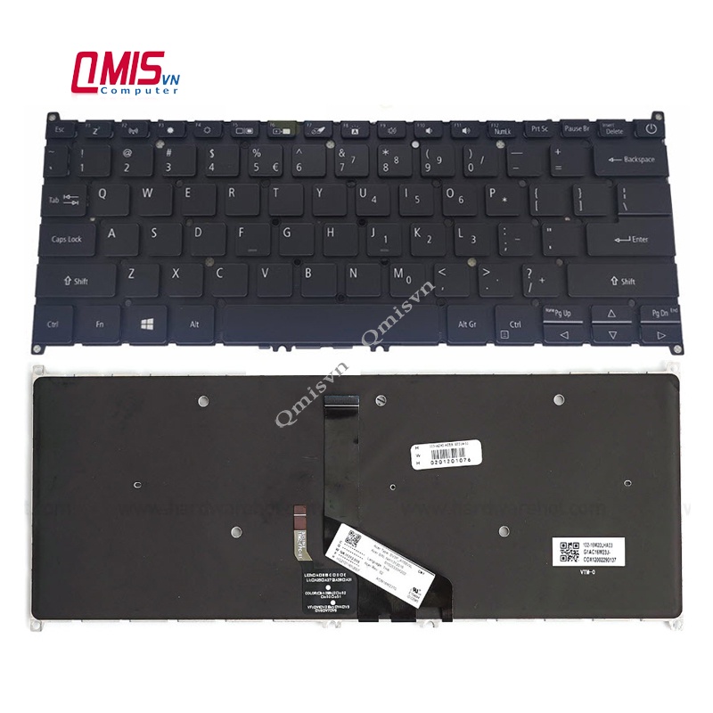 Bàn phím laptop Acer Swift 3 SF314-42, SF314-57, N19C4, N19H4 - BH 1 ...