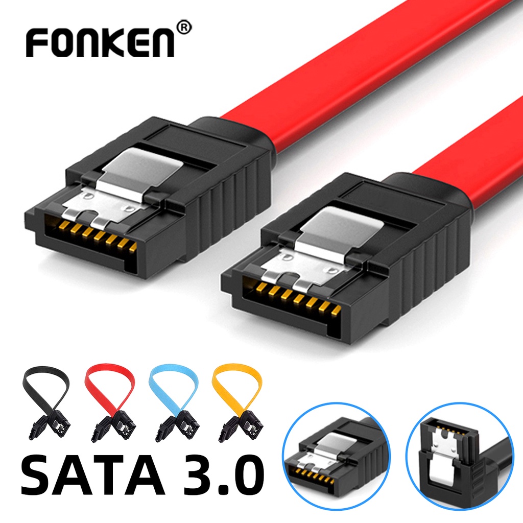 Dây Cáp Truyền Dữ Liệu Sata 3.0 Cho Ổ Cứng SSD HDD Sata III Tốc Độ Cao ...