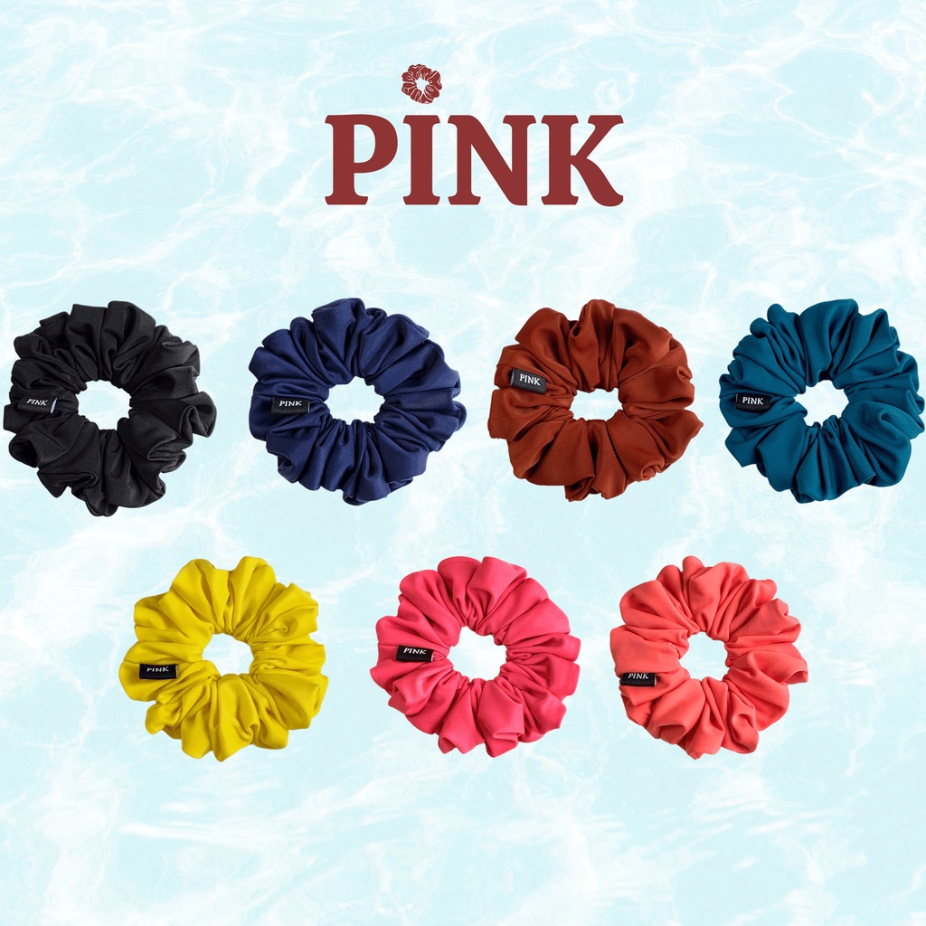 Scrunchie Dây Cột Tóc Vải Bơi | Shopee Việt Nam