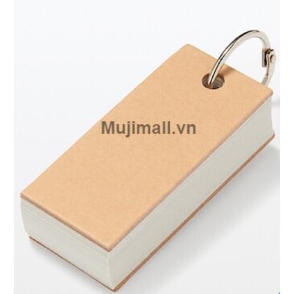 [pick up Muji] Thẻ flashcard trong suốt Muji chính hãng | Shopee Việt Nam