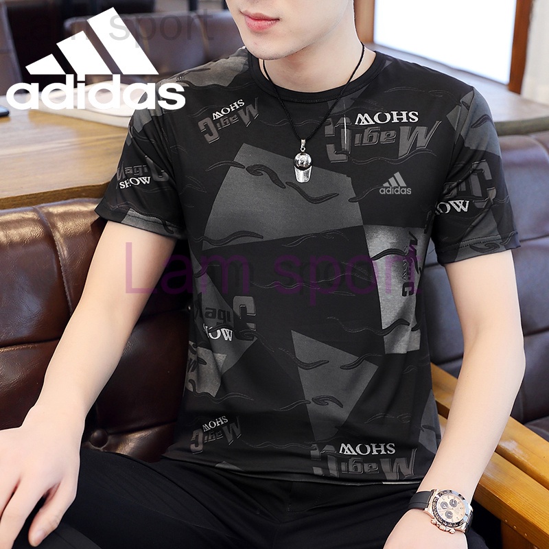 Áo Thun Tay Ngắn Chất Liệu Lụa Lạnh Nhanh Khô Size Lớn M-9xl Thời Trang Mùa Hè Cho Nam | Shopee ...