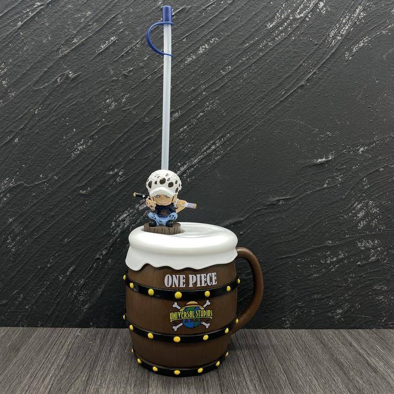 Universal studios one piece cold drink cup, luffy, chopper, trafalgar ...