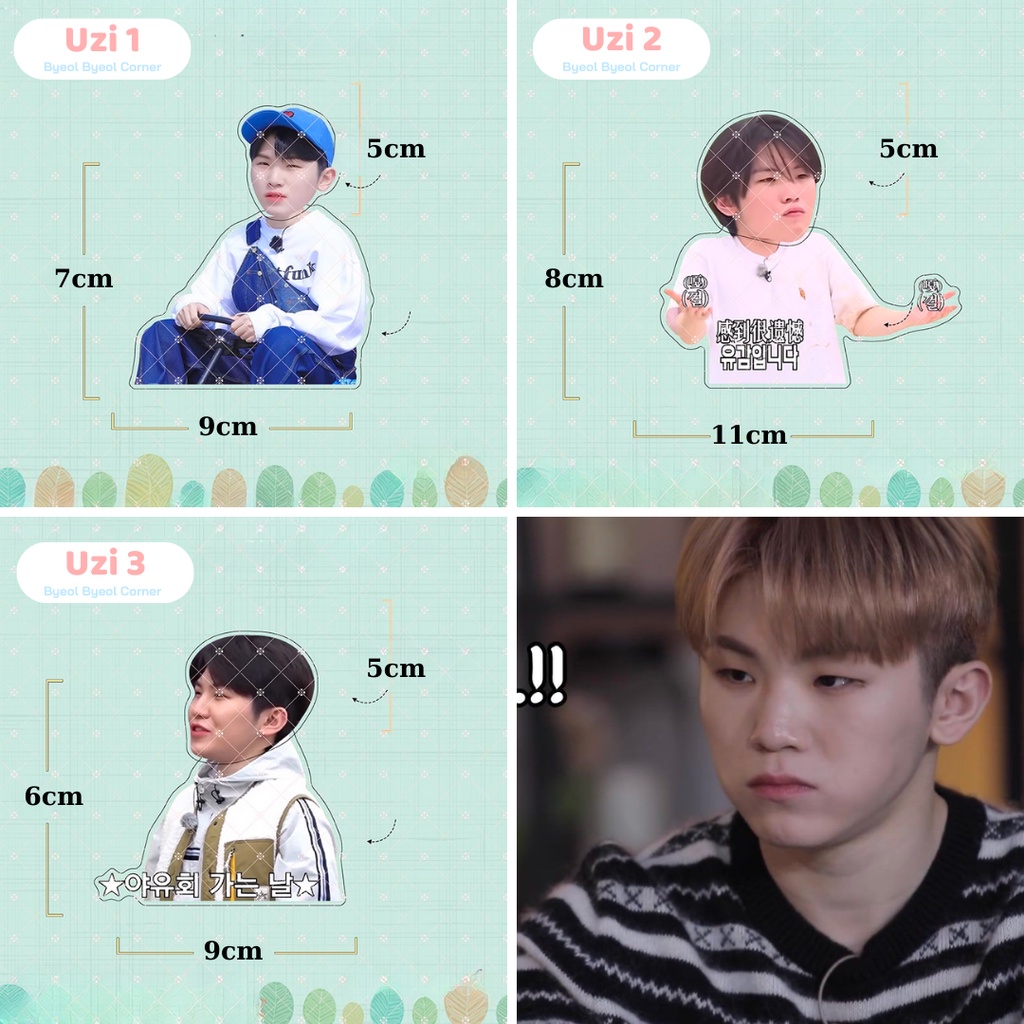 Mô hình standee đầu lắc lư nhóm SEVENTEEN - WOOZI (Byeol Byeol Corner) | Shopee Việt Nam