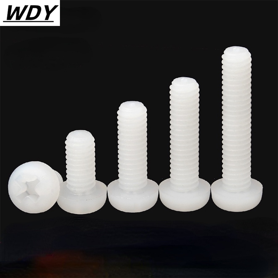 Ốc Vít Nhựa Đầu Tròn Cách Nhiệt M5 / m6 / m8 PA66 Chuyên Dụng | Shopee Việt Nam