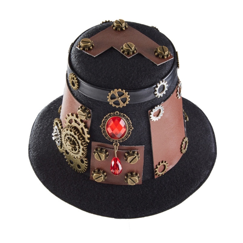 Lu Steampunk Time Traveler Hat Steampunk Hat Steampunk Fascinator ...