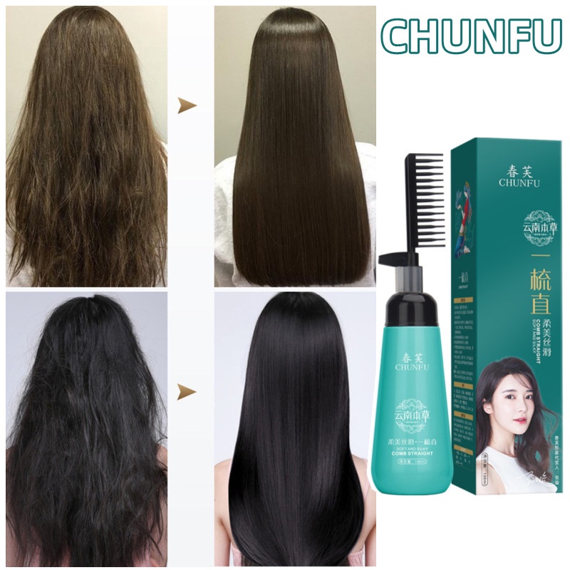 Máy Duỗi Tóc Chứa Thảo Dược Tự Nhiên Chunfu 180ml | Shopee Việt Nam
