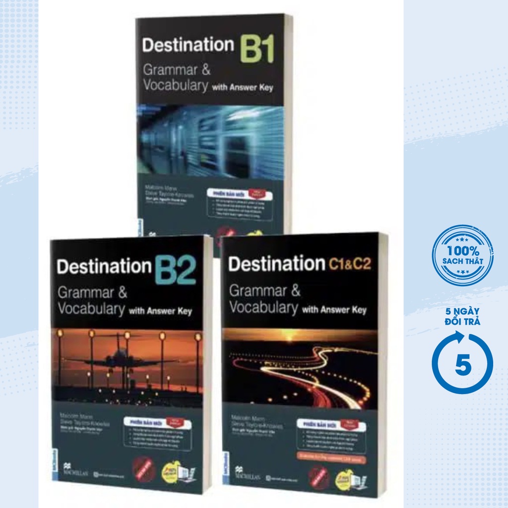 Sách - Combo Destination B1 + B2 + C1&C2 - Grammar And Vocabulary With ...