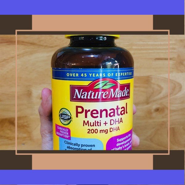 [ Thuốc Tốt 573 ] Viên uống Bổ Sung Vitamin Cho Bà Bầu Nature Made ...