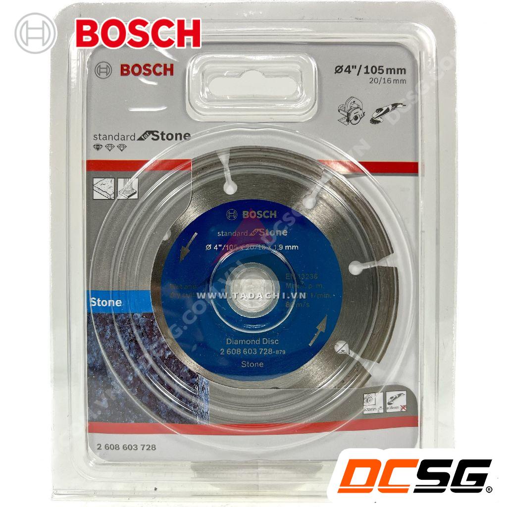 Đĩa cắt kim cương cho đá Granite/ Marble 105x20/16mm Bosch 2608603728 ...