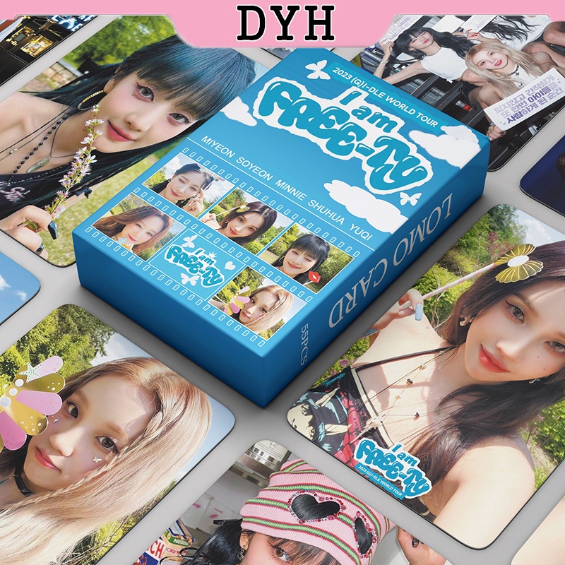 (G)I-DLE Card Set 55 Tấm Thẻ Ảnh I am freety Kpop Lomo Card Hình Nhóm ...
