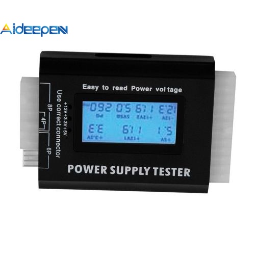 Thiết bị kiểm tra nguồn ATX AIDEEPEN màn hình Lcd cho máy tính | Shopee Việt Nam