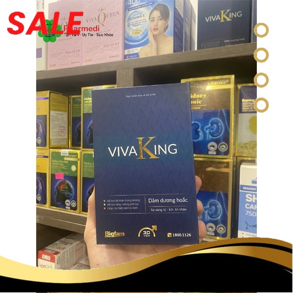 [ Thuốc Tốt 096 ] Viva King Giúp Bổ Thận Tráng Dương Big Family Hộp 30 Viên | Shopee Việt Nam