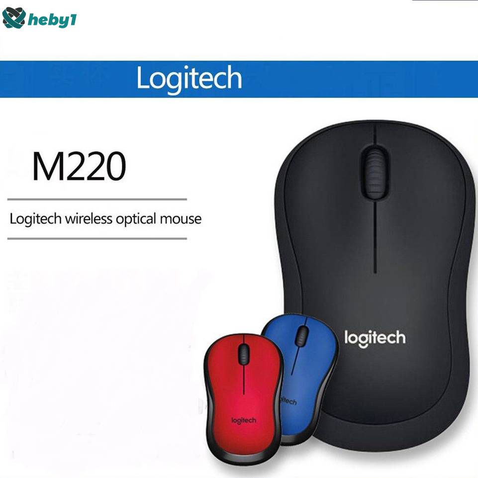 Logitech Chuột Không Dây M220 2.4G Không Ồn Dùng Cho Văn Phòng Gia Đình ...