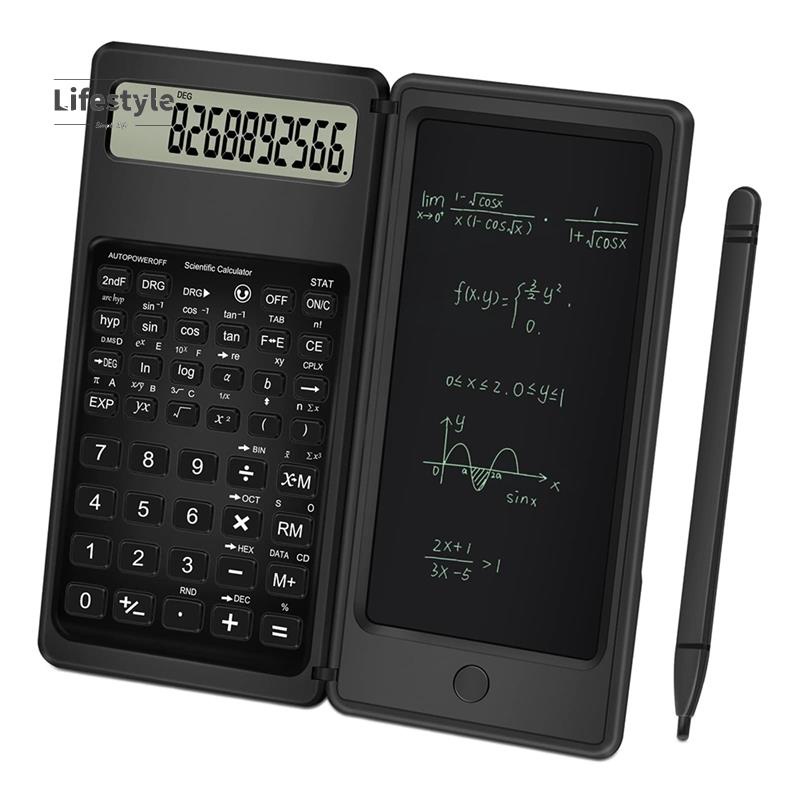 1 piece scientific calculators erasable writing board for high-school ...