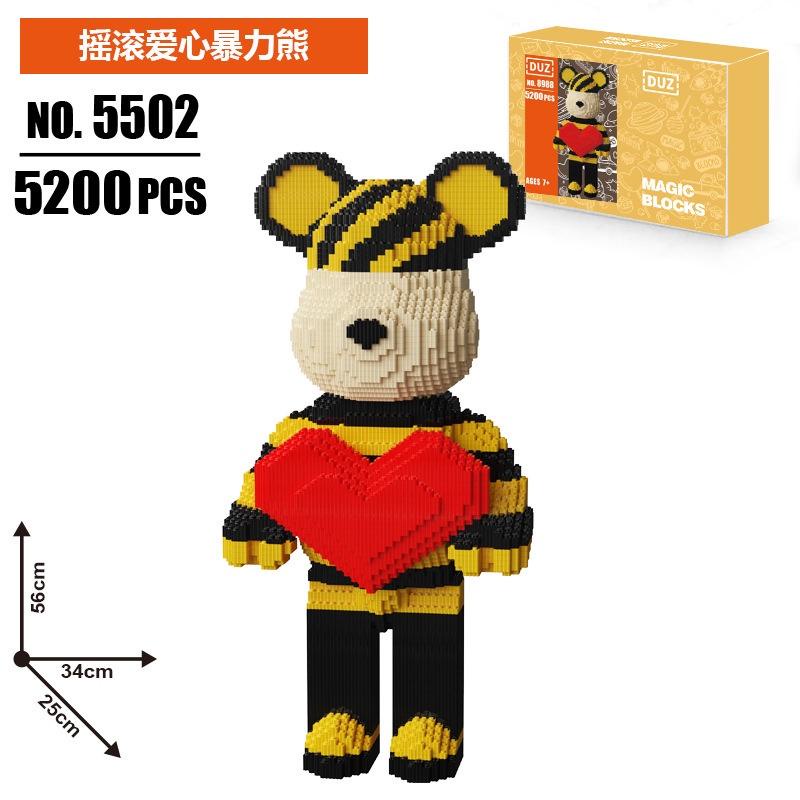 Lego bearbrick 55cm đồ chơi lắp ráp lắp ghép mô hình bearbrick lego ...