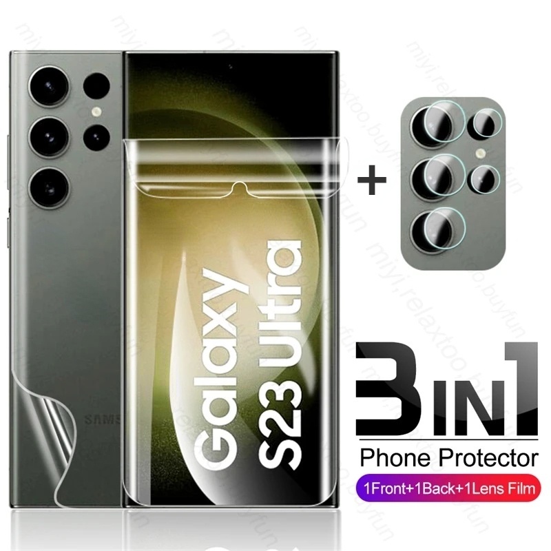 Kính Cường Lực Bảo Vệ Camera Sau 3 Trong 1 Cho Samsung Galaxy S23 Ultra ...
