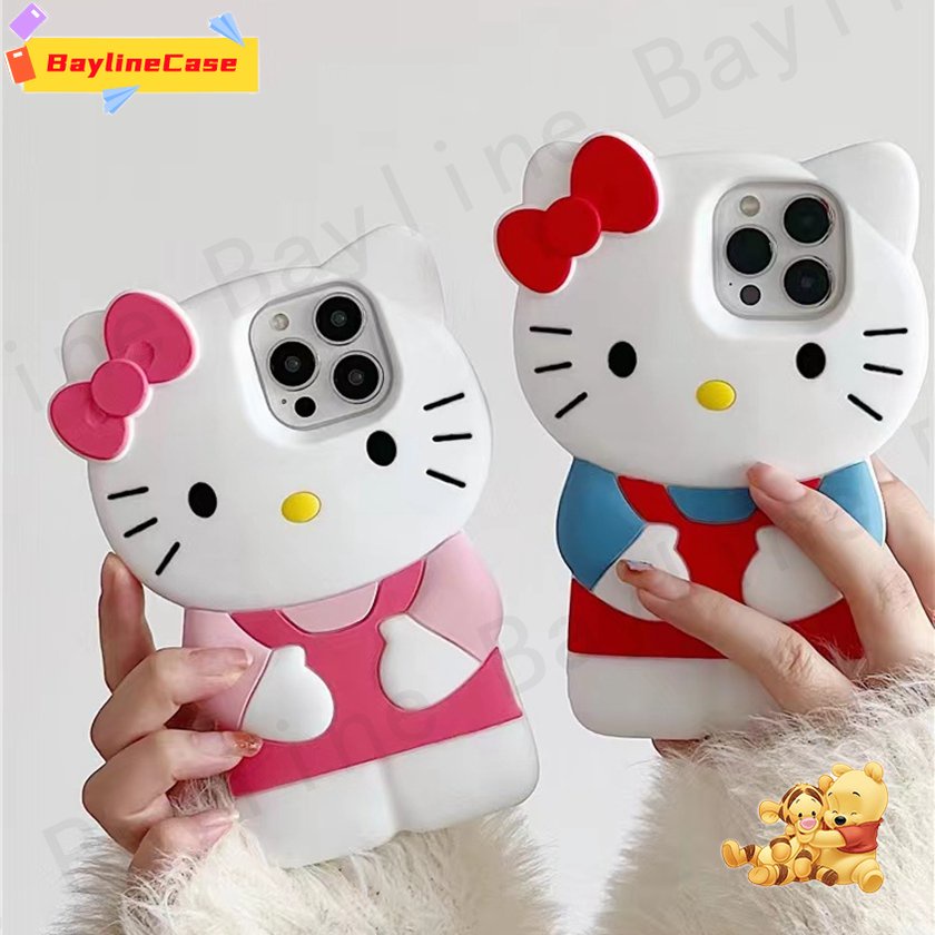 Ốp Điện Thoại Silicone Mềm Cảm Biến Hình Hello Kitty Cho iPhone 11 14 ...