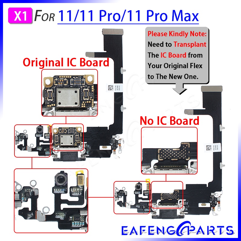 Bảng Mạch Cổng Sạc USB Kèm Micro IC Thay Thế Chuyên Dụng Cho iPhone 11 ...