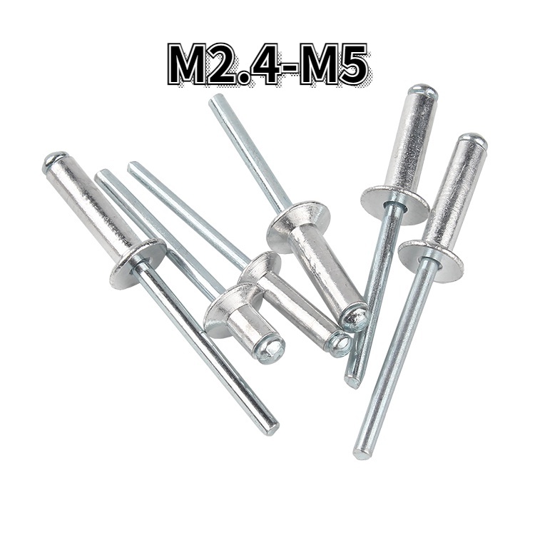 [xjk] Chất liệu nhôm đầu tròn kéo đinh tán đầu chìm đinh tán đầu phẳng đinh tán lõi kéo m2.4-m3 ...