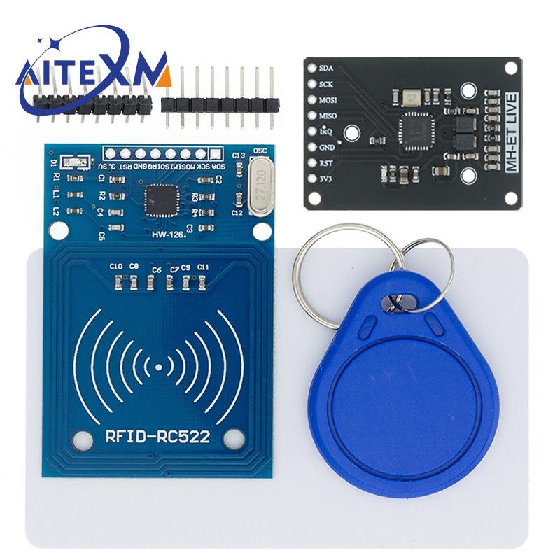 Mô Đun Ăng Ten Không Dây RFID IC MFRC-522 RC-522 RC522 RFID IC Cho Arduino IC KEY SPI | Shopee ...