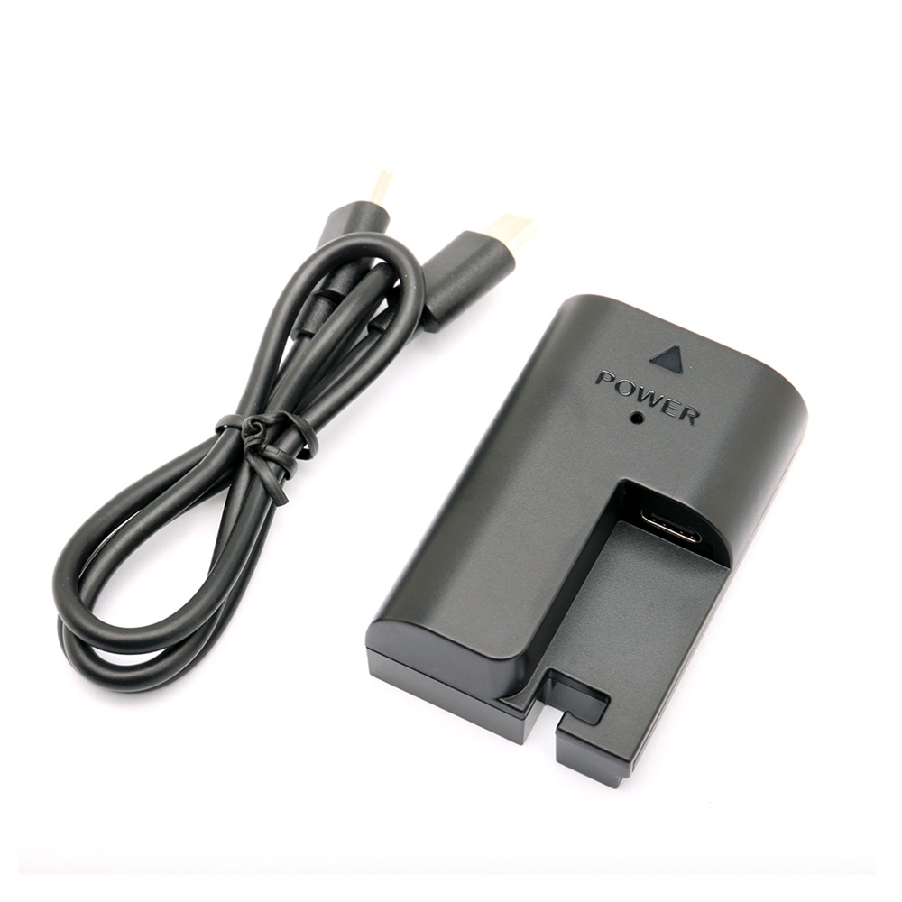 Pin Giả LP-E6 + Cáp Chuyển Đổi Type-C Cho Canon EOS R5 R6 R7 6D 7D 5D ...