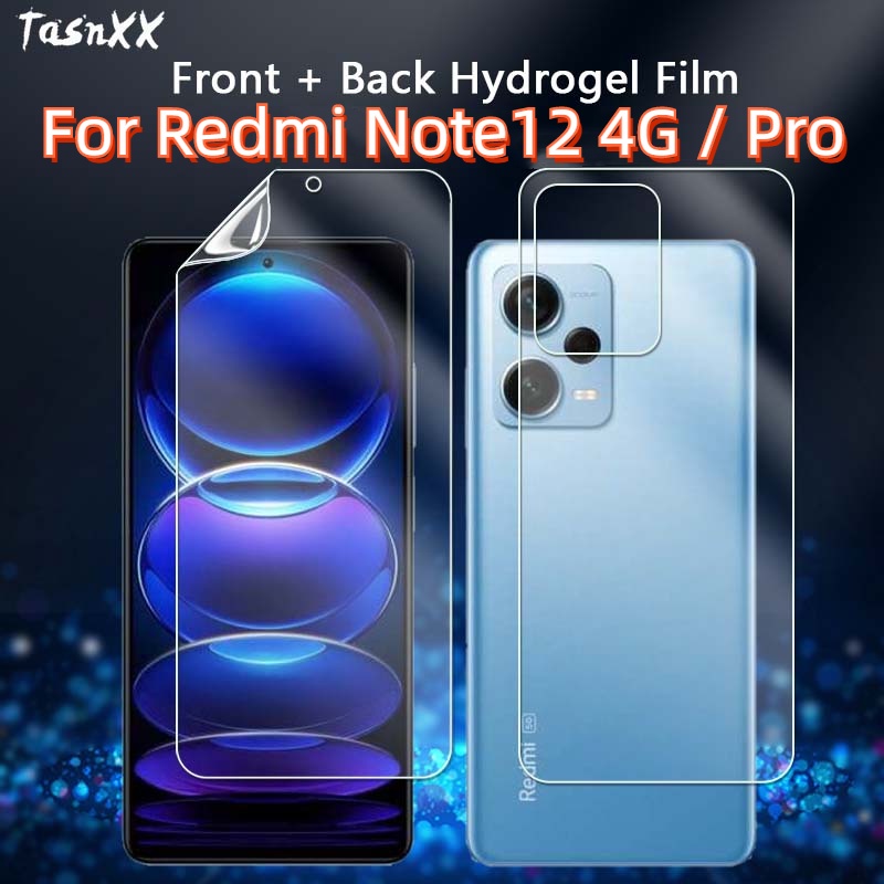 Kính Cường Lực Trước / Sau 2 Trong 1 Cho Redmi Note 12 4G NOTE12 Pro 12R | Shopee Việt Nam