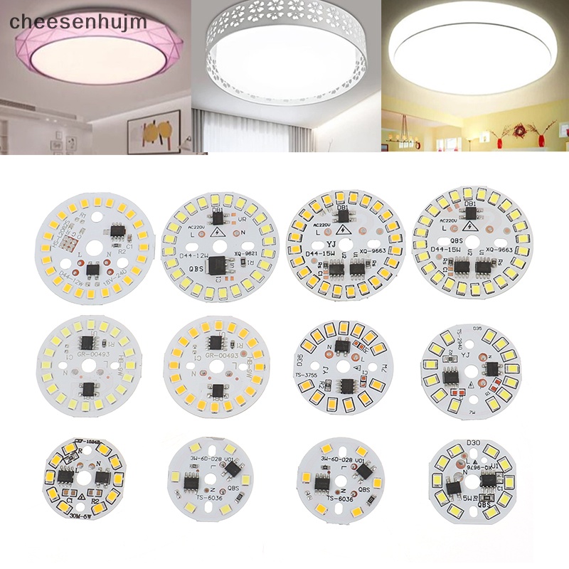 Bộ 2 Đèn LED SMD 15W 12W 9W 7W 5W 3W AC220V Ánh Sáng Trắng Ấm | Shopee Việt Nam