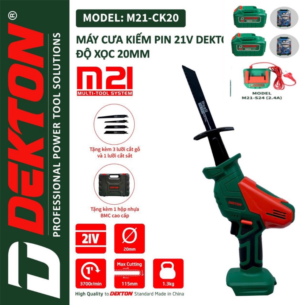 THÂN CƯA KIẾM PIN DEKTON M21-CK20 pin phổ thông CHÍNH HÃNG GIÁ TỐT MÁY KHOAN MÀI | Shopee Việt Nam