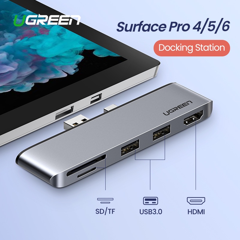 Ugreen usb hubs multi usb to usb3.0 port hdmi sd / tf docking station ...