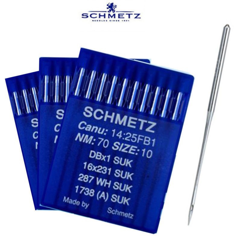Kim Máy May Thẳng Các Loại Kích Thước Dbx1 Chính Hãng Schmetz Sản Xuất ...