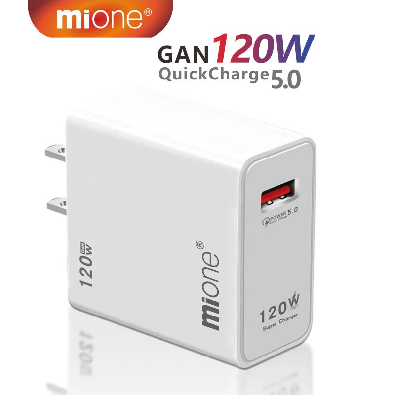 Củ sạc nhanh 120W Mione Cục Sạc Nhanh USB 67W USB 3.0 Cho Xiaomi IP 12 ...