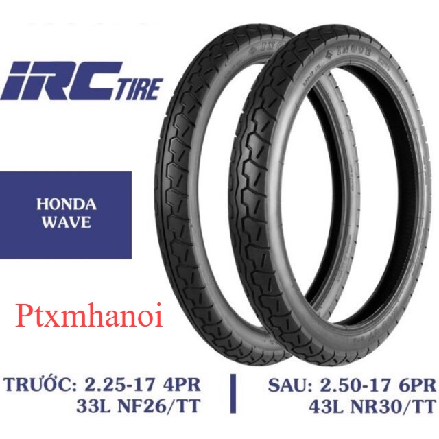 Vỏ Lốp IRC cho xe Honda Wave Alpha ZX Chính Hãng | Shopee Việt Nam