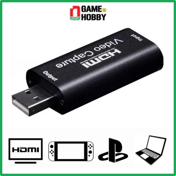 Capture card USB chơi game PS4 - Nintendo Switch trên Laptop | Shopee ...