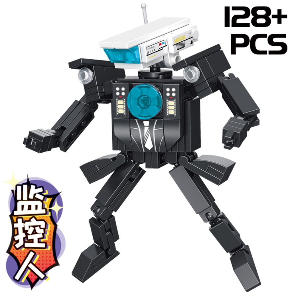 Ye skibidi Bộ Đồ Chơi Lắp Ráp Mô Hình toilet Tivi man Cho Bé | Shopee ...