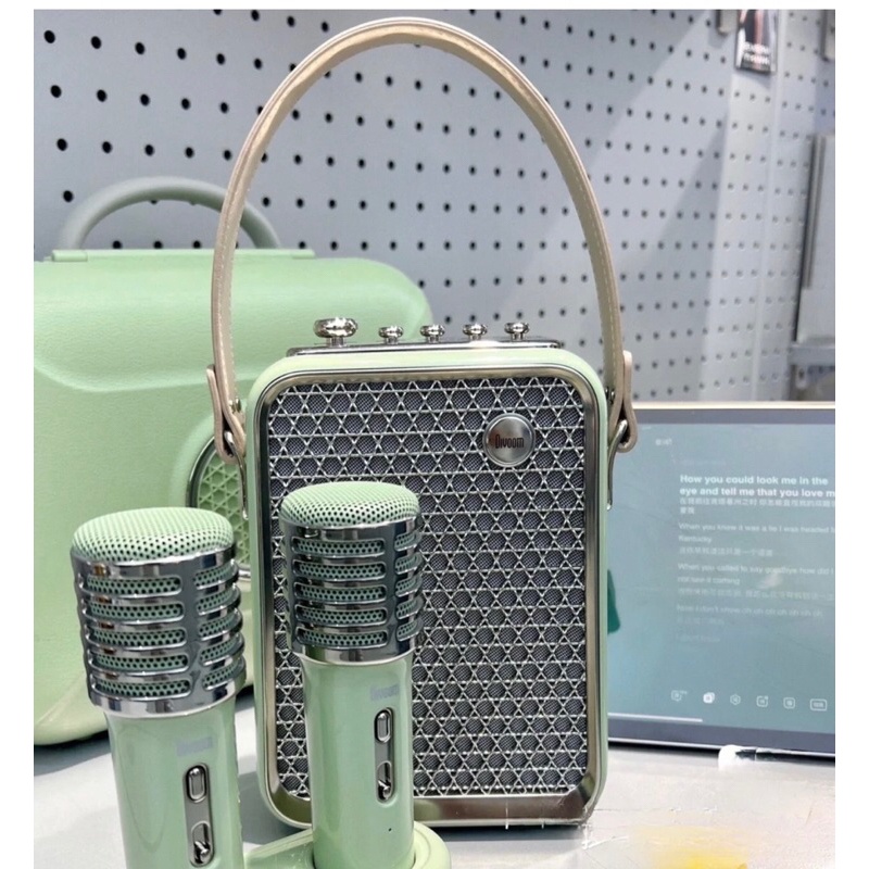 Loa Bluetooth Di Động Divoom SONGBird-HQ có tích hợp 2 micro hát ...