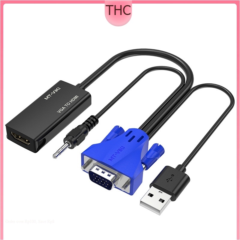 Cáp Chuyển Tín Hiệu VGA Sang HDMI VIKI LINK Có Âm Thanh VGA to HDMI Có ...