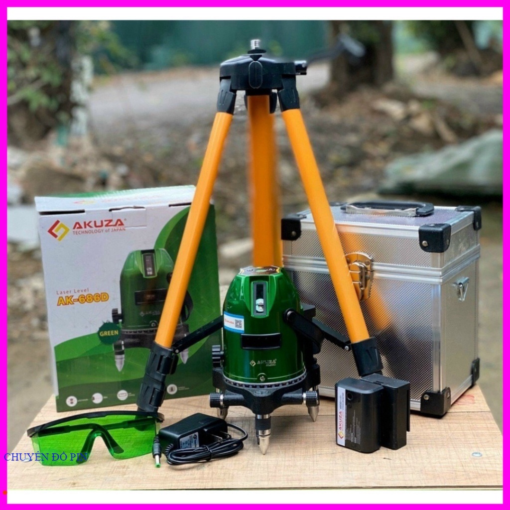 Máy cân mực laser 5 tia xanh 686D bắn cos laze /chính xác/ GIÁ QUÁ TỐT ...