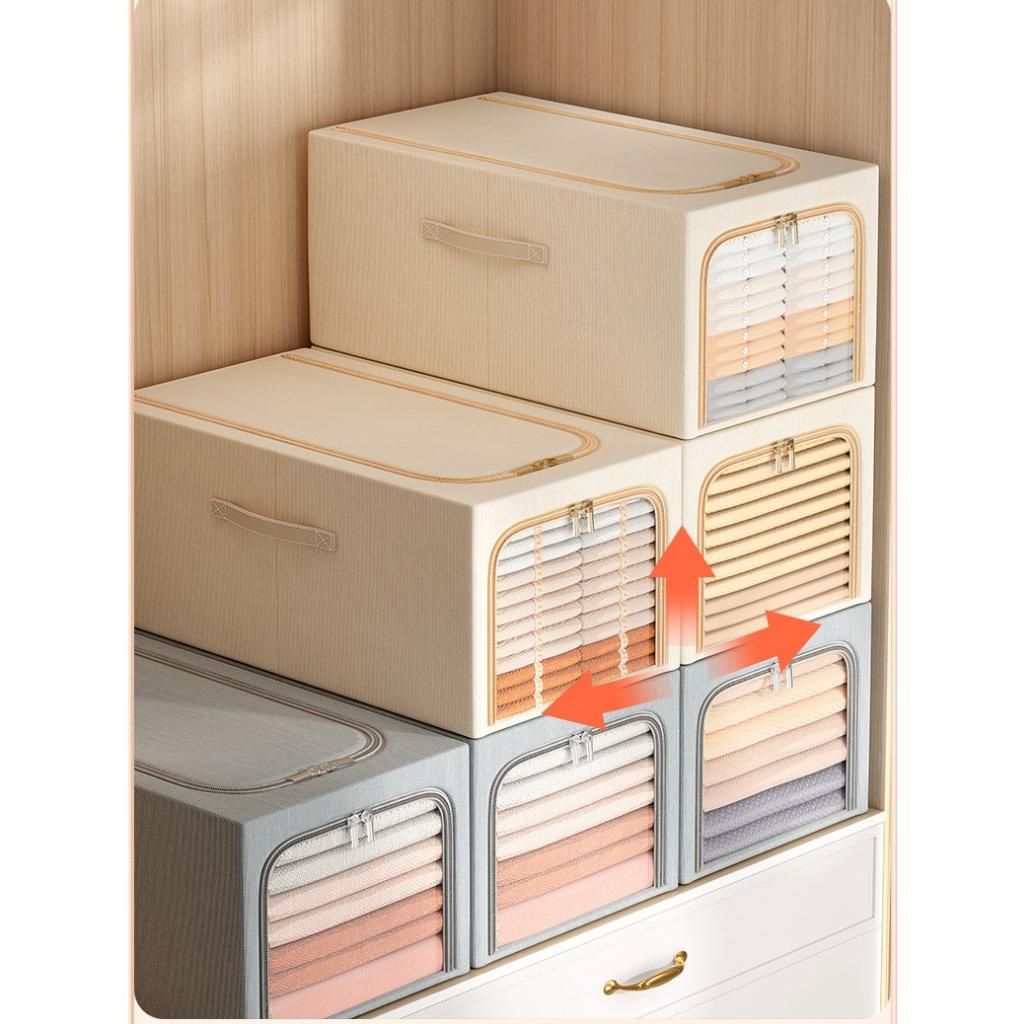 Hộp Đựng Quần Áo Chăn Màn Khung Thép gấp gọn loại to tiện lợi | Shopee ...