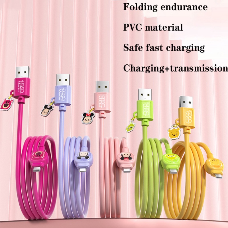 Dây Cáp Sạc Nhanh 5A Thiết Kế Hoạt Hình Sáng Tạo Cho Apple Android Type ...