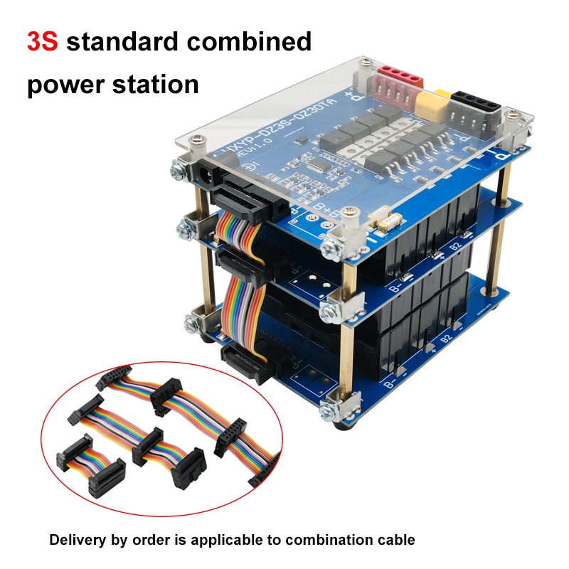 Giá Đỡ Pin 12V 3S 18650 Gắn Tường Kèm Hộp Pin 3S 30A BMS 3S1P 3S2P DIY ...